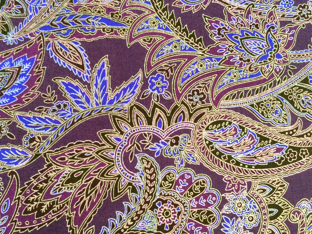 Maison Paisley Purple – Wee Scotty