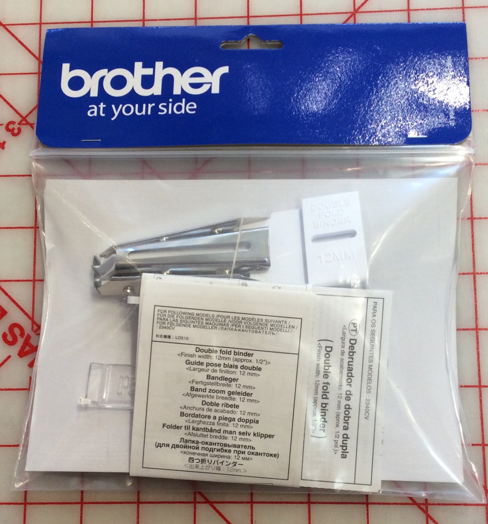 Brother Double Fold Binder Foot – Wee Scotty