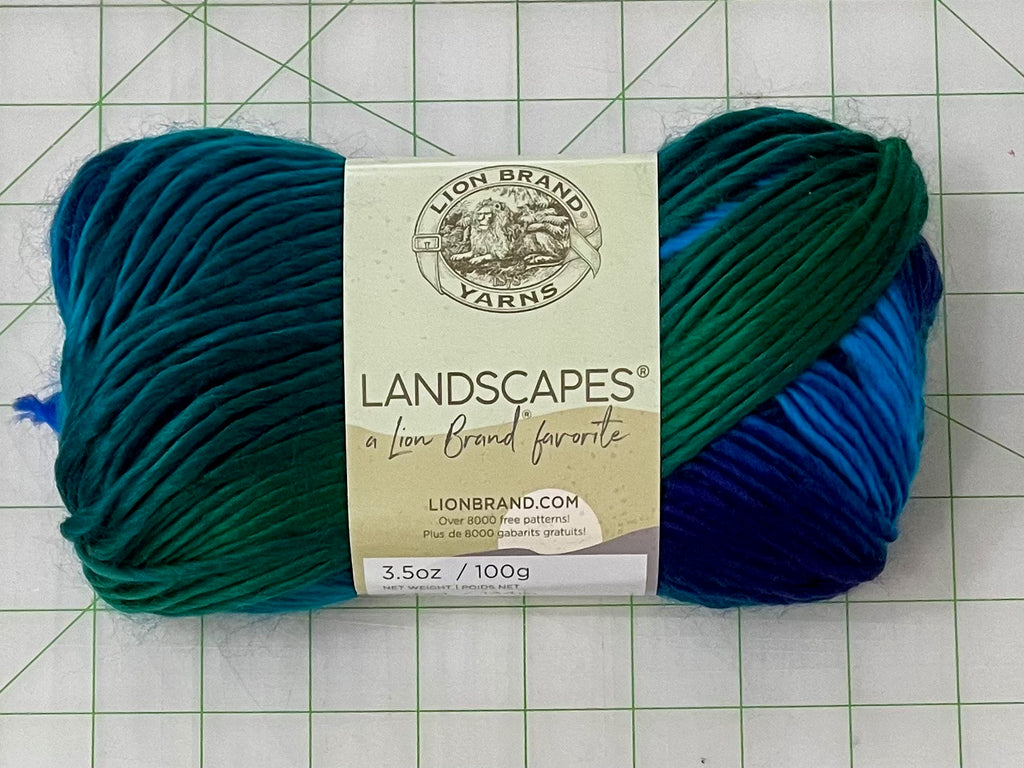 Landscapes Blue Lagoon Yarn – Wee Scotty