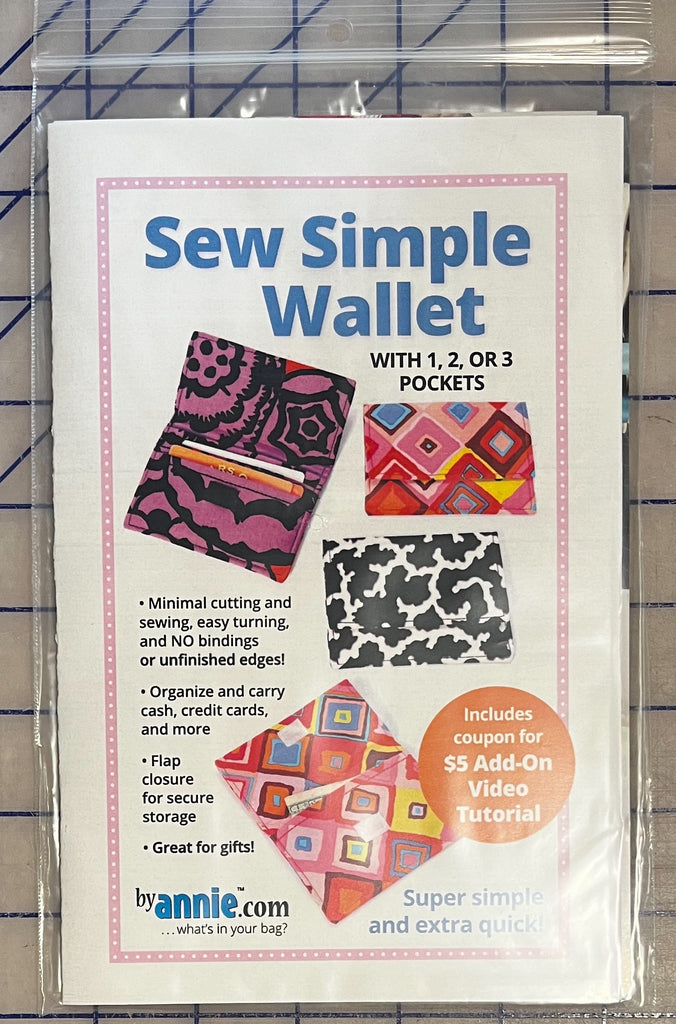 Sew Simple Wallet – Wee Scotty