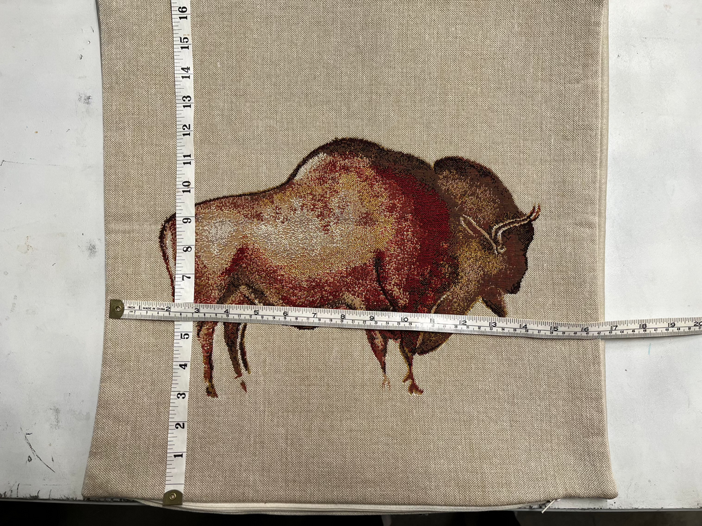 Buffalo Finished Crewel Work – Wee Scotty