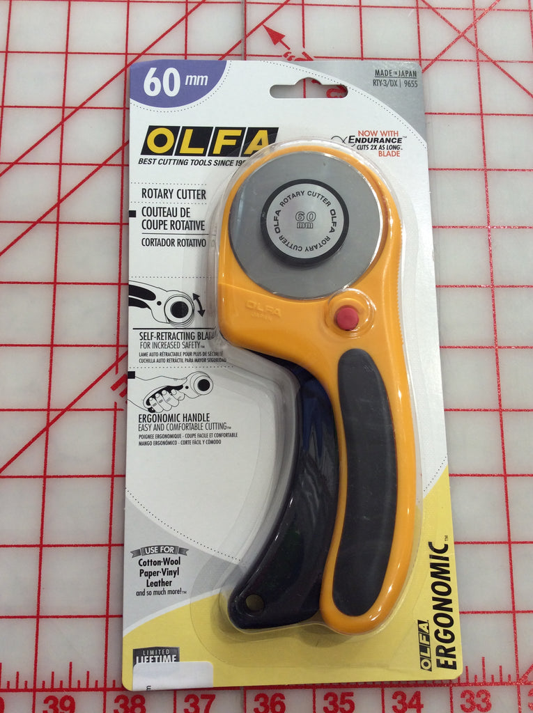 Olfa Deluxe Ergonomic Rotary 60mm – Wee Scotty