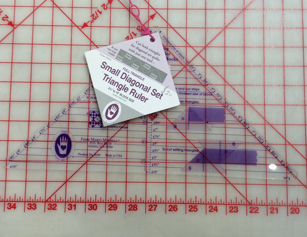 Small Diagonal Triangle Ruler – Wee Scotty