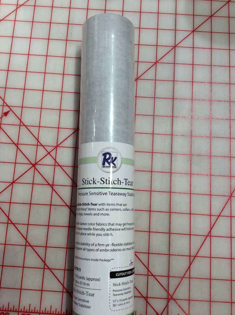 Stick Stitch And Tear Black – Wee Scotty