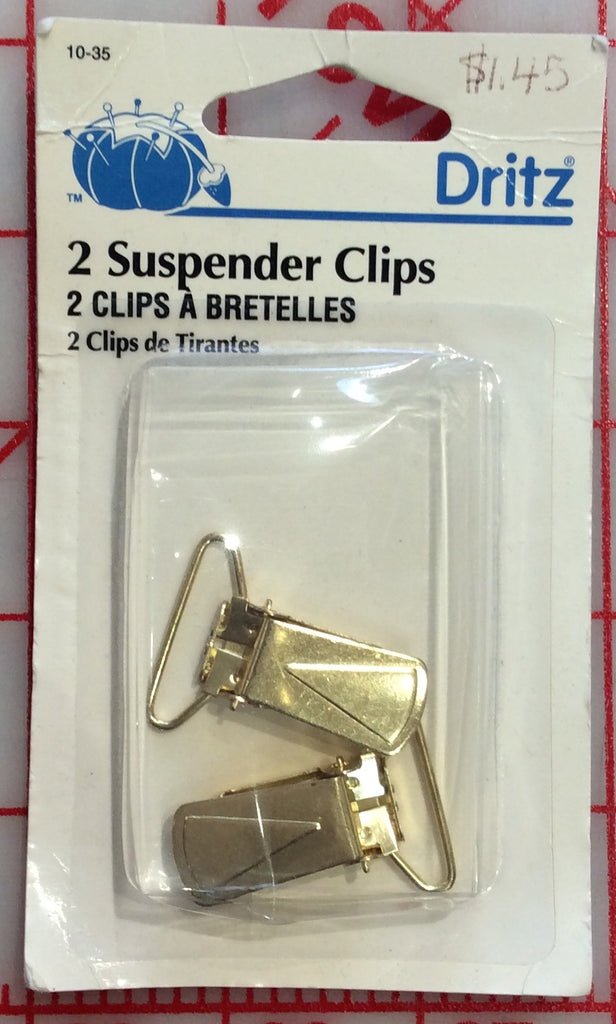 Suspender Clips Gold – Wee Scotty