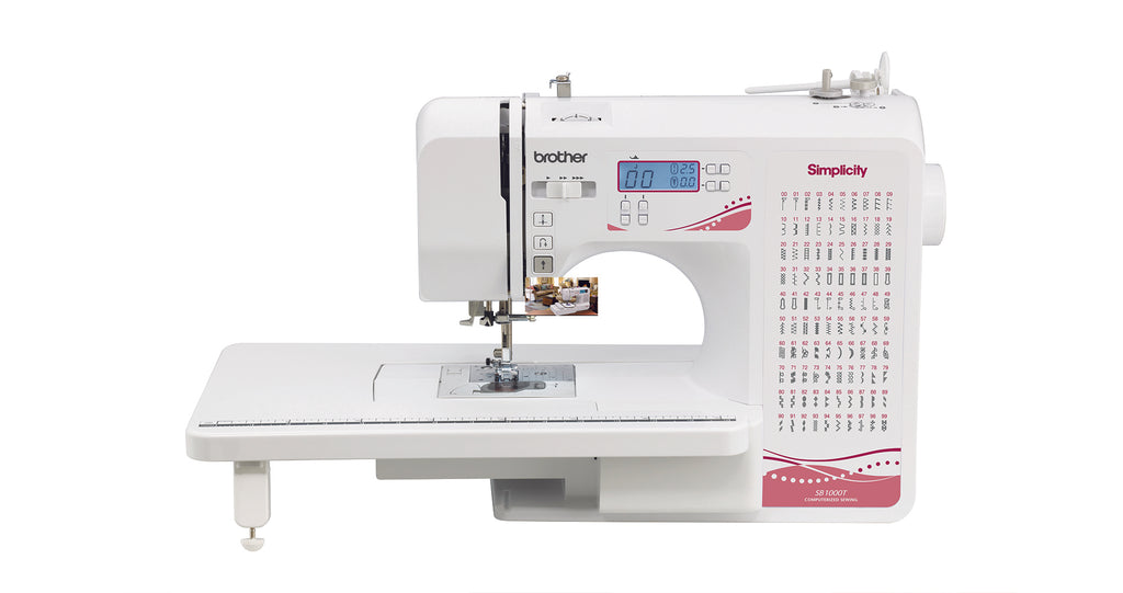 Brother + Simplicity SB1000T - Computerized Sewing Machine with Includ ...