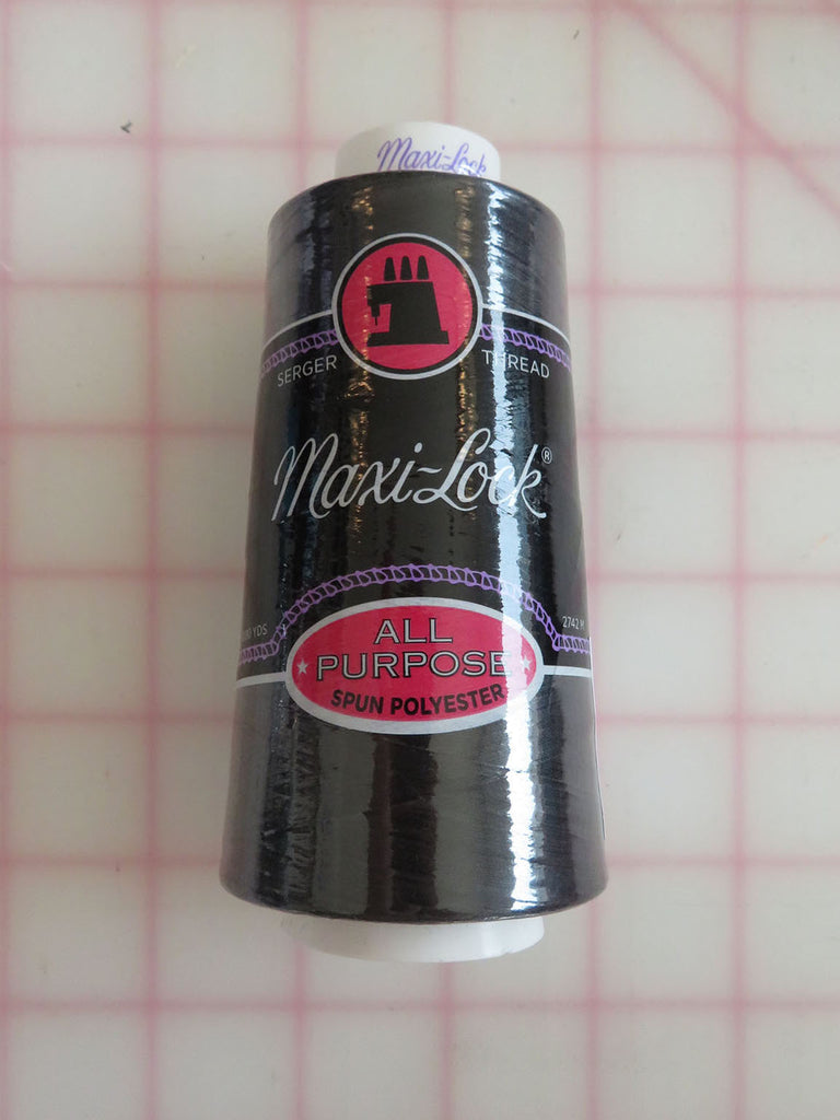 Maxi-lock Thread In Black – Wee Scotty