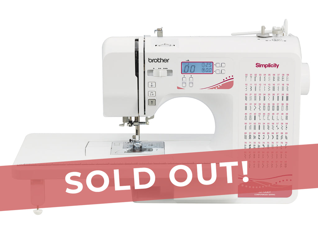 Brother + Simplicity SB1000T - Computerized Sewing Machine with Includ ...